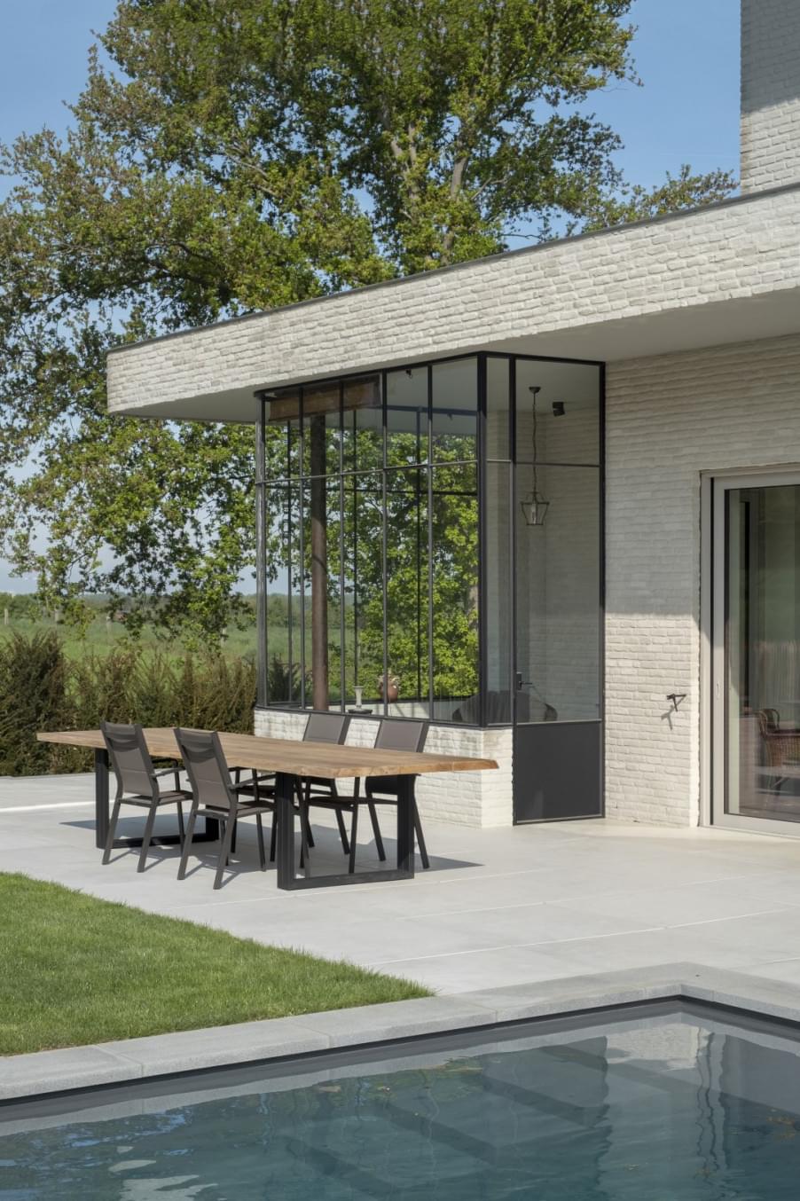 Texture Painting | Realisaties | Architecturale villa Herent